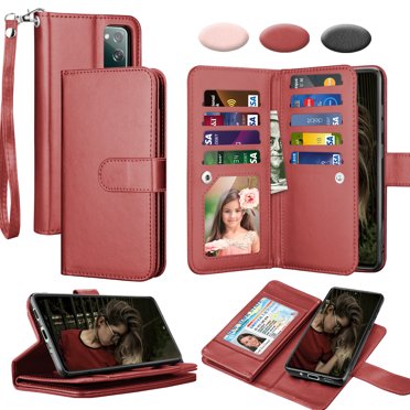 Galaxy S20 FE 5G Case, Allytech Multi-Function 2-in-1 Detachable Back Cover Multiple Credit ...