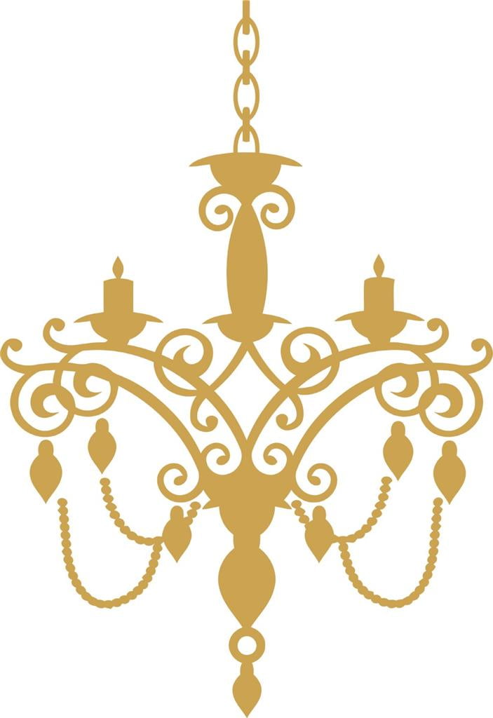 Design With Vinyl Chandelier 9 Artwork living room Hanging Light ...