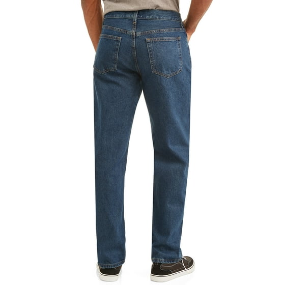 George - George Men's Basic Five Pocket Jeans - Walmart.com