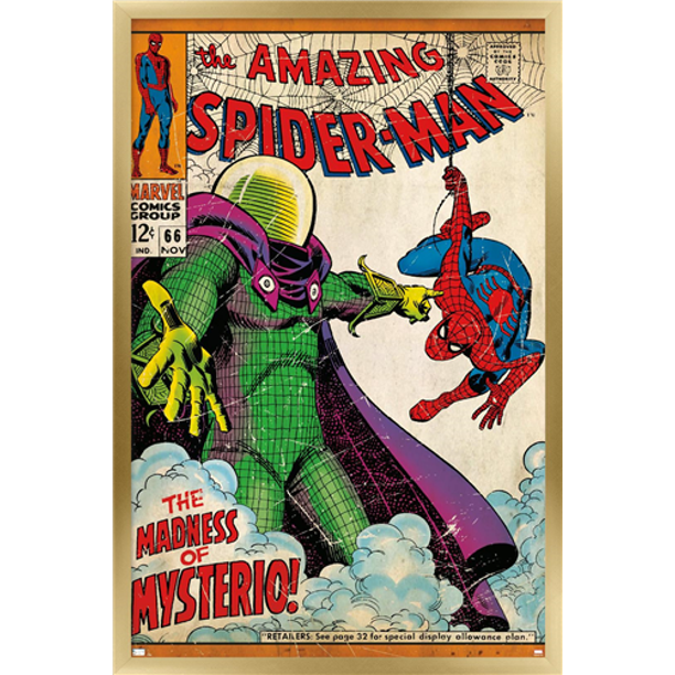 Marvel Comics - Spider-Man - Amazing Spider-Man #66 Wall Poster, 22.375 ...