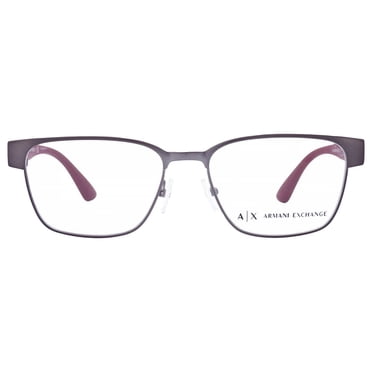 Armani Exchange Men's Rectangular Eyeglasses Frames AX1009 6036 53 ...