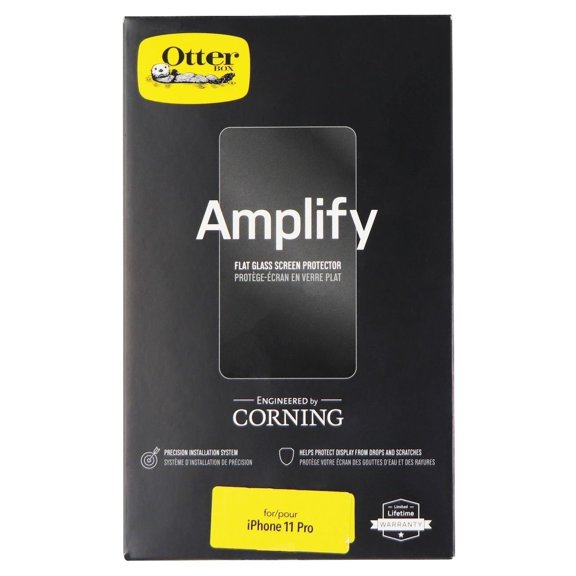 OtterBox Alpha Glass Screen Protector, iPhone 11 Pro Clear, Anti ...