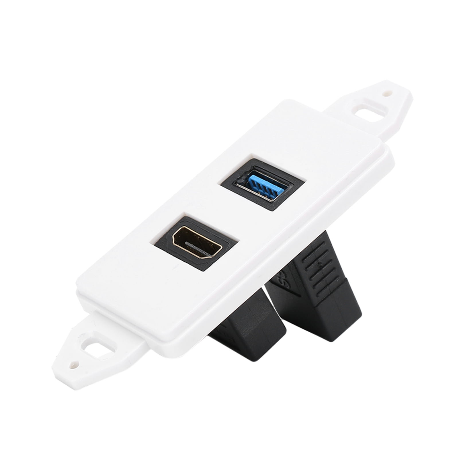 Toma HDMIUSB, HDMI USB3.0 Dos en Panel Multimedia Toma de Pared Toma Multifuncional | Walmart en ...