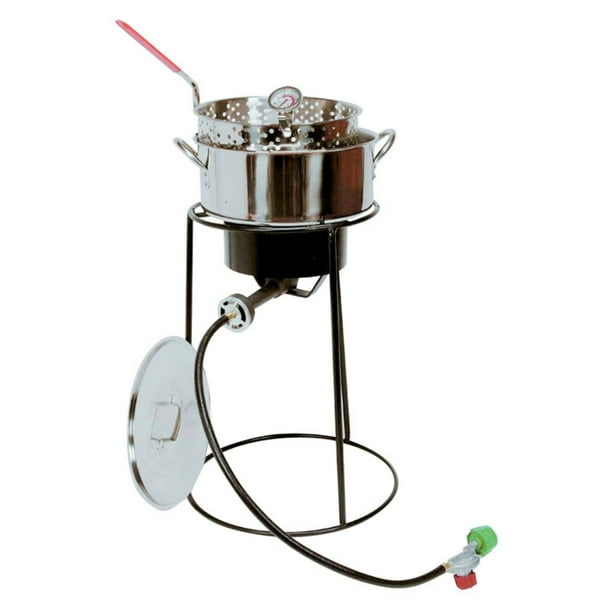 King Kooker 22 in. Fish Fryer with Stainless Steel Pot - Walmart.com ...