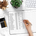 Skyline Accounting Ledger Book, Large 7x10 inches, Columnar Log Journal ...