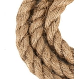 ZEONHAK 1/2 Inch Burlap Jute Twine, 100 Feet, Extra Thick Manila Hemp ...