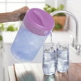 Sterilite 1 Gal Twist & Pour Pitcher with Lid, BPA-Free Plastic, Violet ...