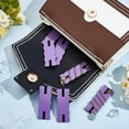 10pcs Leather Tangle-Free Necklace Display Cards Rectangle Medium ...