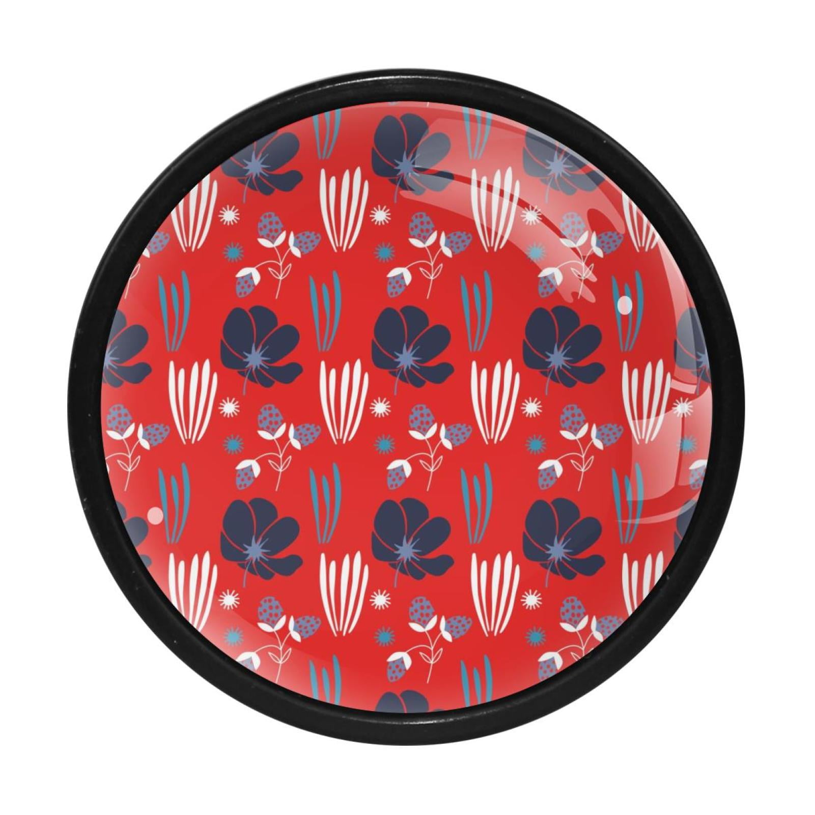 4 Pcs Strawberry Knobs for Kitchen Cabinet Cupboard Dresser Bookcase ...