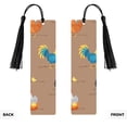 Chicken Cartoon Chick Hen Music Aluminum Metal Bookmark with Tassel ...