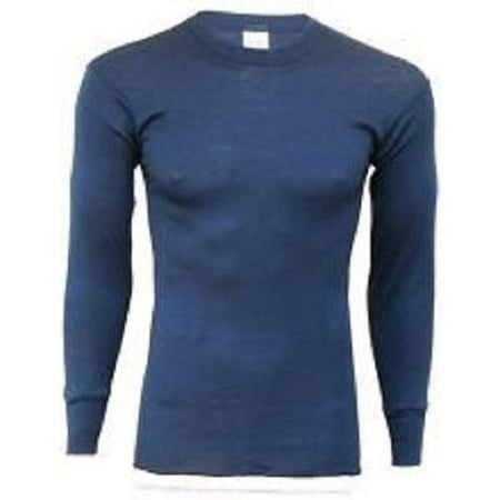 Indera - Blue Polypropylene Thermal Long Underwear Tops, Shirts ...