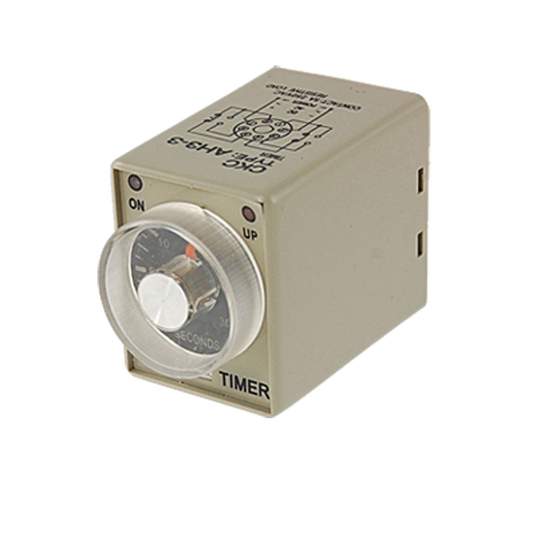 8 Terminal 30 Second Time Control Relay AH3-3 AC 110V - Walmart.com