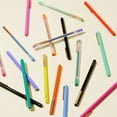 Noted by Post-it Pen Set, Warm Colors, Purple, Pink, Orange, Glitter ...
