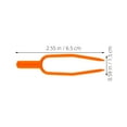 OUNONA 300Pcs Orange Plant Support Clips for Gardening Vines, Precise ...