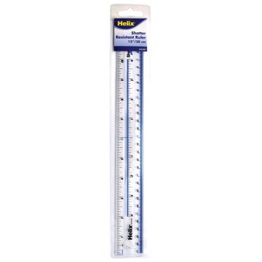 Helix Acrylic Office Ruler 18 inch - Walmart.com