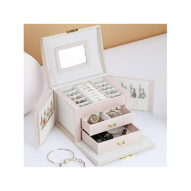 Eleaeleanor Drawer Type Jewelry Storage Box Multi Layer Jewelry Box