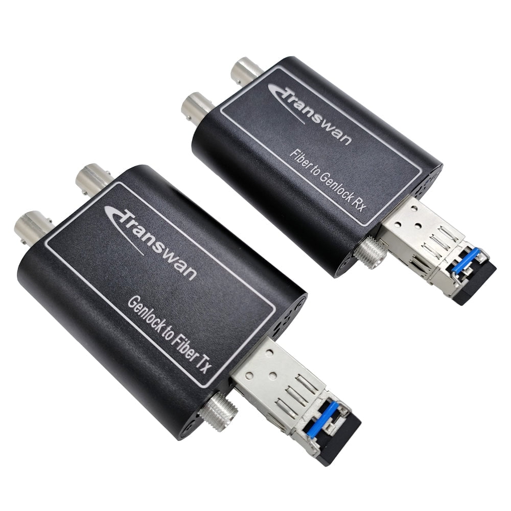 Genlock (CVBS/ BB/ Tri-Level ) over Optic Fiber Extender with Mini Size ...