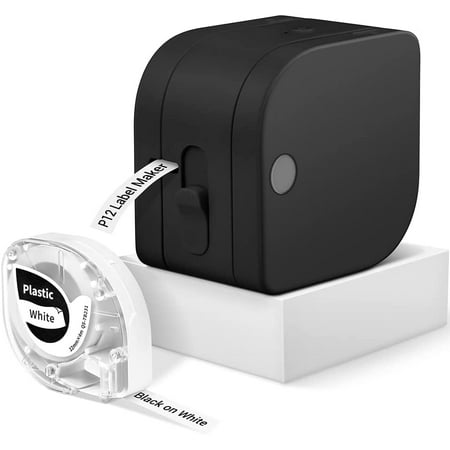 Phomemo P12 Portable Label Printer, Bluetooth Label Maker with ...