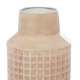 DecMode 14", 17"H Pink Metal Vase, Set of 2 - Walmart.com