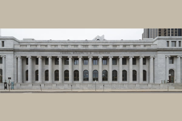 Print: Exterior. The Robert S. Vance Federal Building And U.S ...