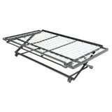 Doral Complete Metal Daybed with Link Spring Support Frame and Scrolled ...