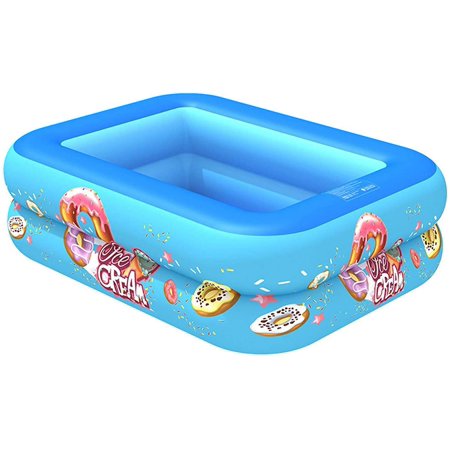Inflatable Baby Swimming Pool, Kiddie Paddling Pool Indoor&Outdoor ...