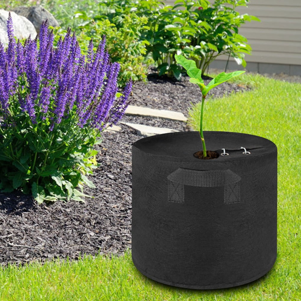 Greensen Plant Grow Bag,Non-Woven Fabric Thick Planting Bag Plant ...