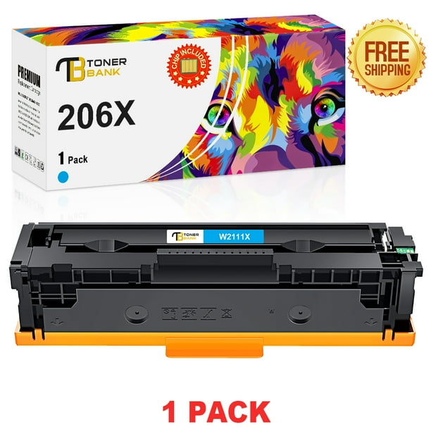 Toner Bank 1-Pack Compatible Toner Cartridge (WITH CHIP) for HP W2111X ...