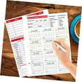 Wellsay 2025 Attendance Calendar Work Tracker Attendance Calendar 8.26 ...