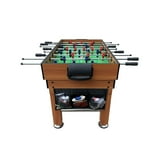 KICK Decagon 55″ 10-in-1 Multi-Game Table (Brown) - Combo Game Table ...