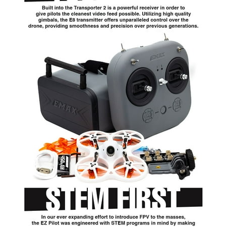 Emax Ez Pilot Pro Rtf Kit Fpv Racing Drone Set For Beginners Ready-to ...