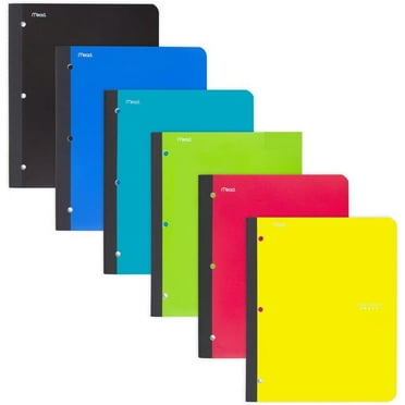 Five Star Wireless Notebook, 1 Subject, College Ruled,Assorted (09294 ...