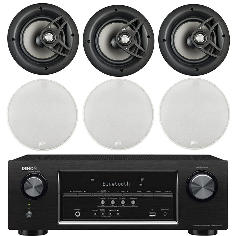 Denon 5.2 Channel 700-Watt Full 4K Ultra HD Bluetooth AV Home Theater ...