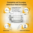ROTO-Q 360 Cordless Rotisserie Kit w/Skewer Set for Grills, Ovens ...