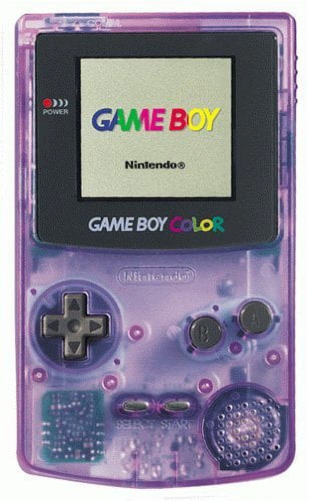 Nintendo Game Boy Color Reacondicionada Lila | Consola Portátil Retro ...