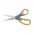 "Westcott 8"" Straight Titanium Bonded Non-Stick Scissors, Grey/Yellow ...