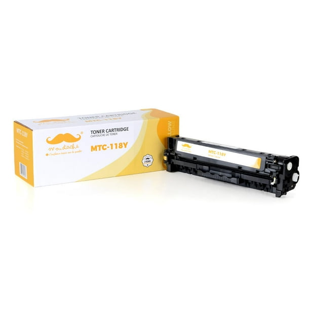 Moustache Canon 118Y 2659B001AA Compatible Yellow Toner Cartridge ...