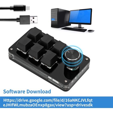 Mini 6 Keys Keypad, USB OSU Programmable Mechanical Gaming Keyboard ...