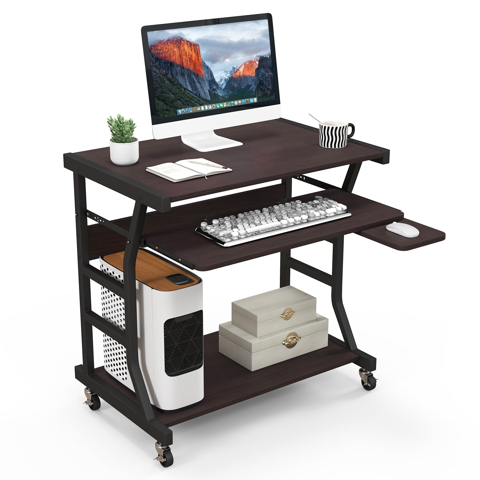Click here for Giantex Mobile Computer Desk  Study Writing Desk W... prices