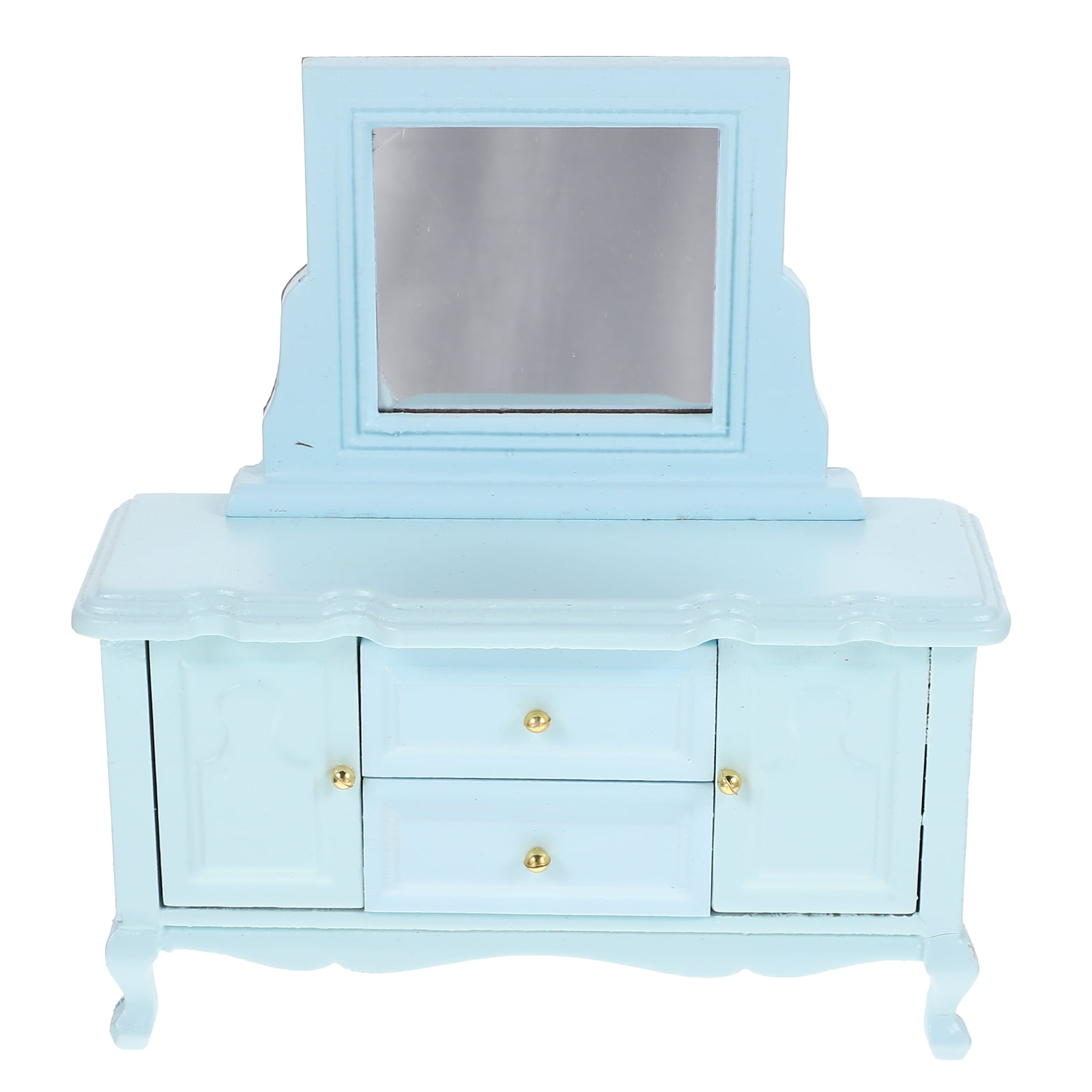 Click here for Kakowely Doll House Mini Wooden Dressing Table Wit... prices