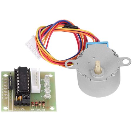 4 Set Speed Reduction Stepper Motor 4-Phase + UL2003 Drive Board Test ...