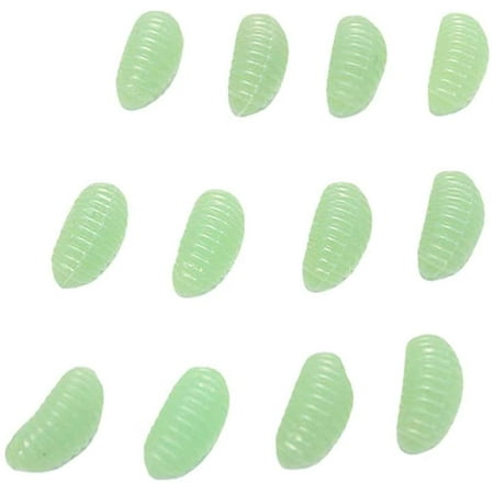 YDHely 1 Pack/ 60 Pieces Emulation Maggot Halloween Trick Layout Props ...