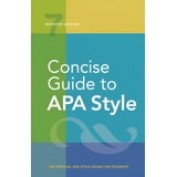 APA Style Concise Guide: 7th Edition (Official), Spiral-Bound, Easy-to ...