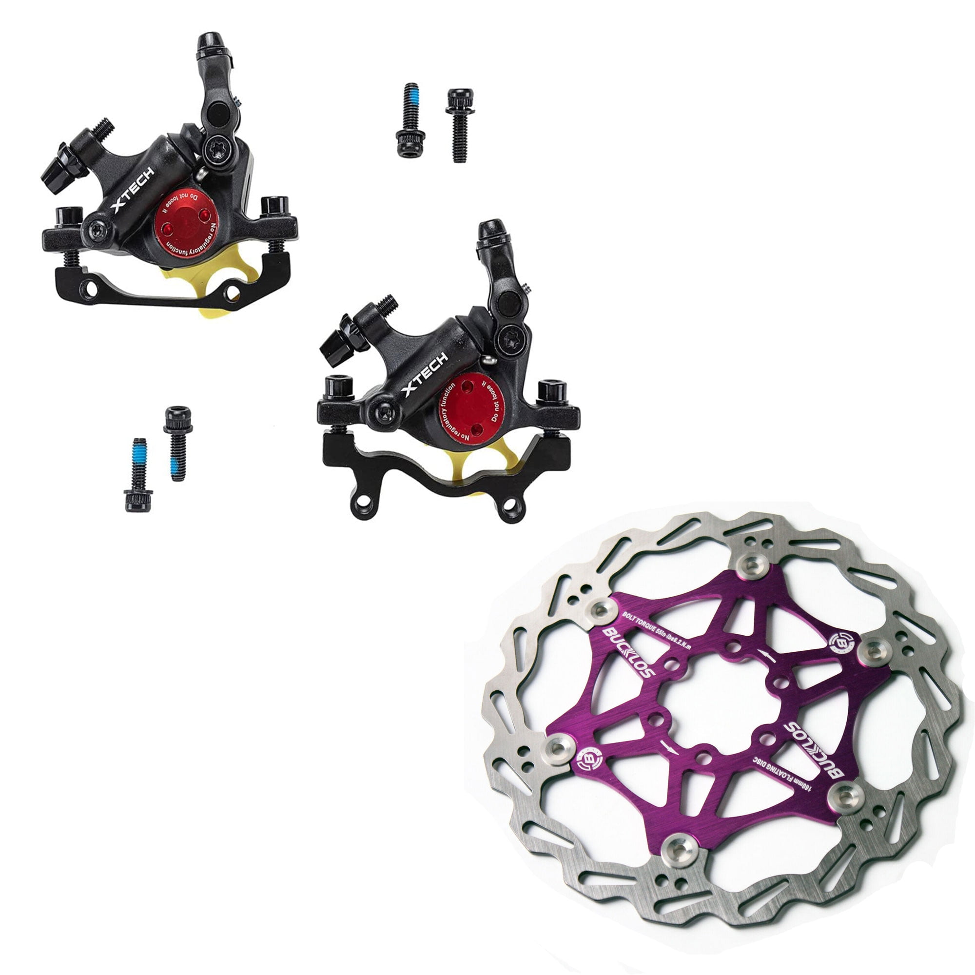 BUCKLOS Zoom HB-100 Bicycling Line Pulling Hydraulic Disc Brake ...