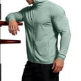 WRFWUL Men's Athletic Long Sleeve Hooded Jacket Full Zip Lightweight ...