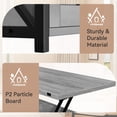 Vividwood Lift Top Coffee Table with Storage and Sliding Door, 4 in 1 ...