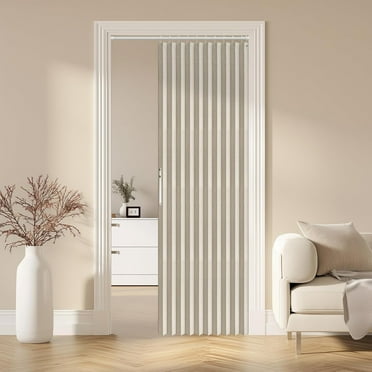 UniVerse 100% Blackout Magnetic Door Curtain Accordion Doors Interior ...