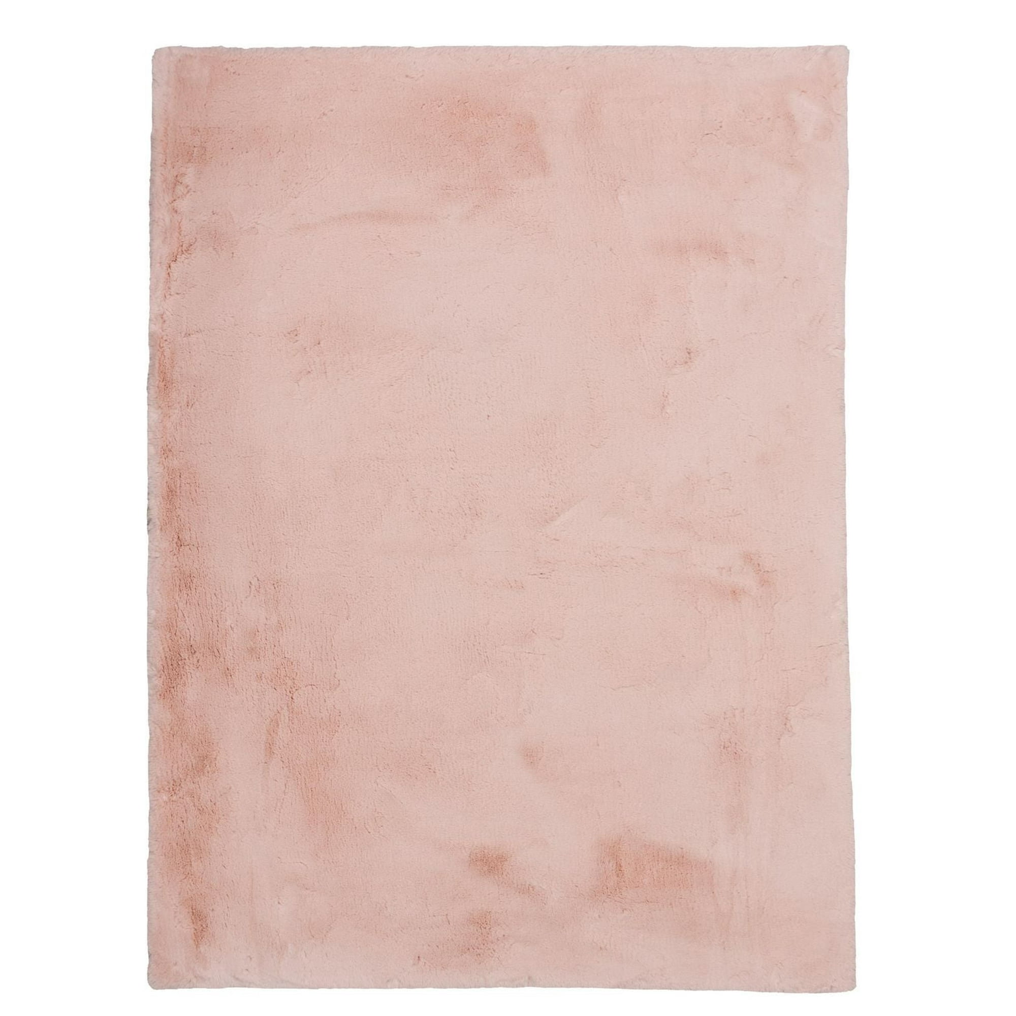 Click here for Linon Maven Faux Rabbit Pink 3 Ft. X 5 Ft. Accent... prices