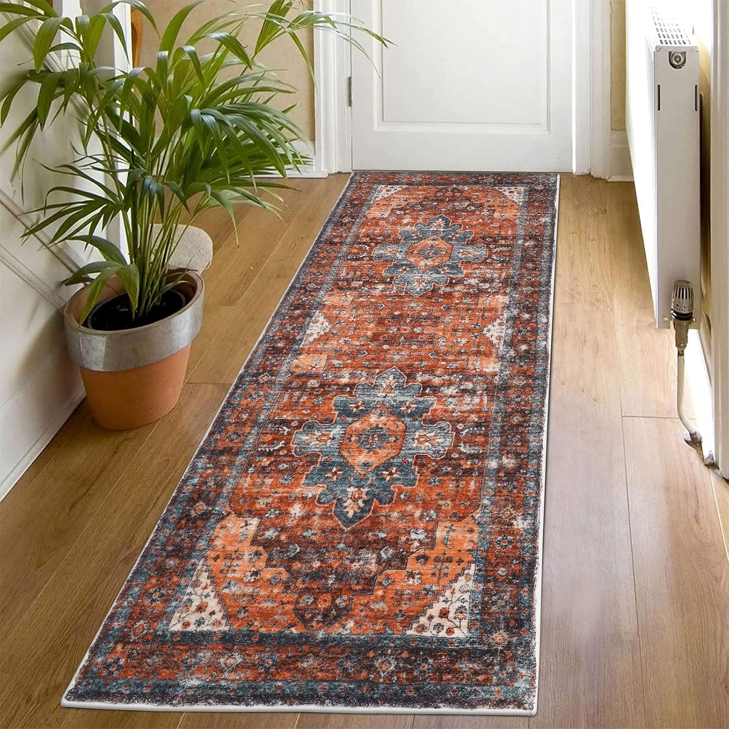 Click here for Siabc-Runner Rug 2x6 Ft Vintage Washable Rugs For... prices