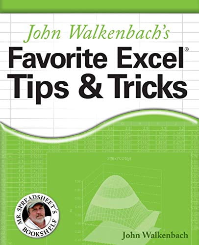 Pre-Owned John Walkenbach's Favorite Excel Tips& Tricks - Walmart.com